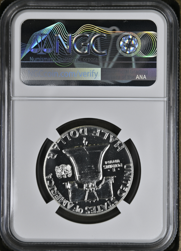 1958 Proof Franklin Half Dollar - NGC PF 67 Benjamin Franklin Label FR ...