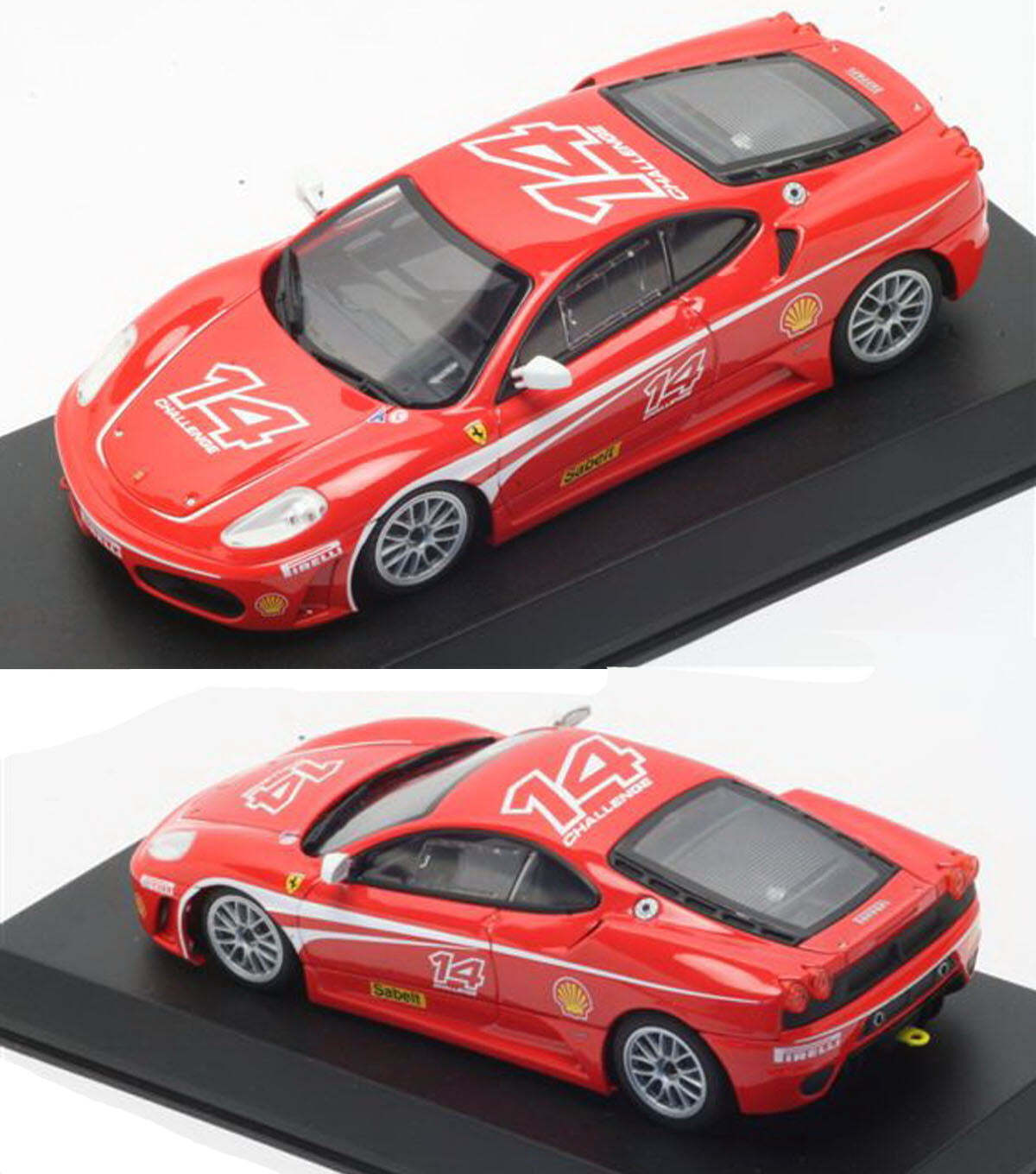 MB Slot BBR Ferrari F430 1/32 Slot Car Kit SL001 for Slot.it Scalextric ...