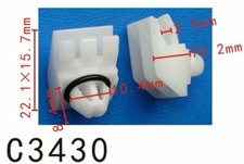 20pcs Rear Fender Clip Fit Benz A0019917771 by Autobahn88 for sale ...