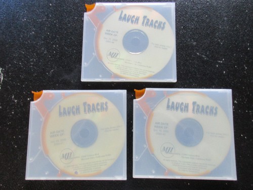 3 Laugh Tracks MJI Broadcasting CD | eBay