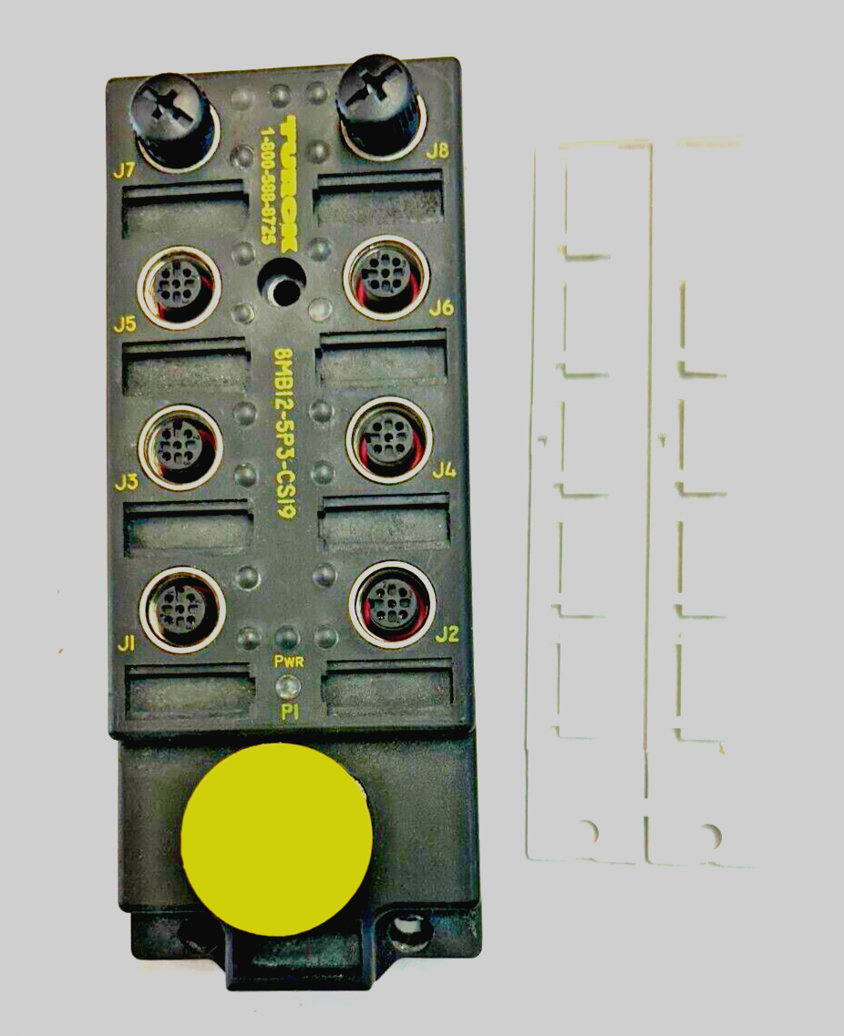 TURCK 8MB12Z-5P3-CS19 8 PORT ACTUATOR & SENSOR JUNCTION BOX | eBay