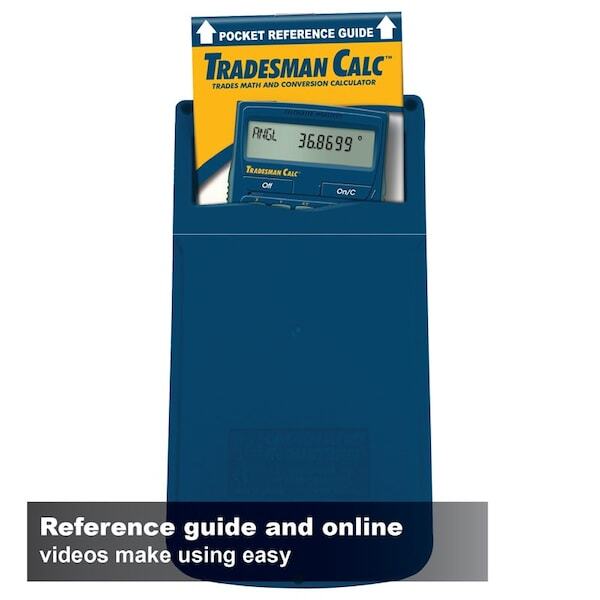 Calculated Industries 4400 Tradesman Calculator,Portable,Lcd | eBay