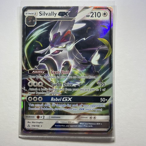 Silvally GX 116/156 Ultra Prism - NM Ultra Rare Full Art Pokemon Card ...