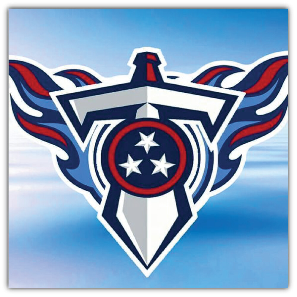 Tennessee Titans NFL Football Logo Sport Car Bumper Sticker Decal ...