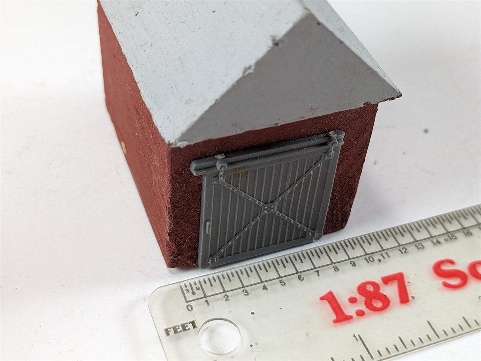 Custom Made 4 Wood Trackside Sheds Garage Shanty Vintage HO Scale ...