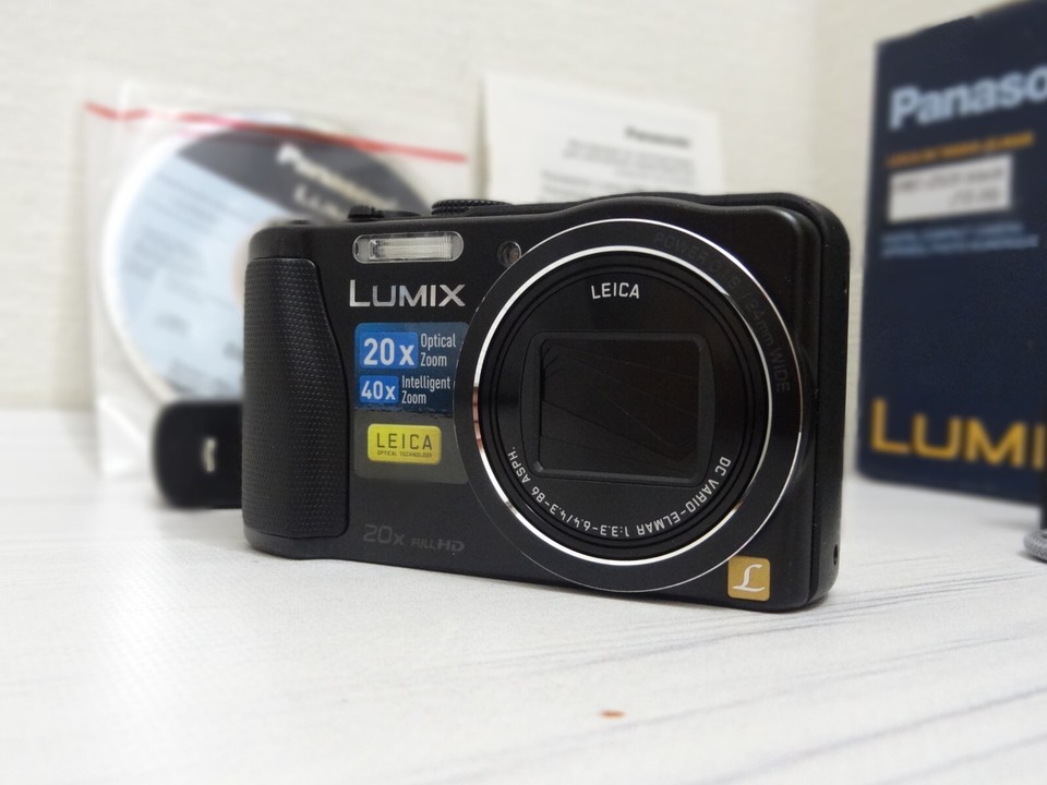 PANASONIC LUMIX DMC-ZS25 16MP 20x Zoom Digital Camera Black | eBay