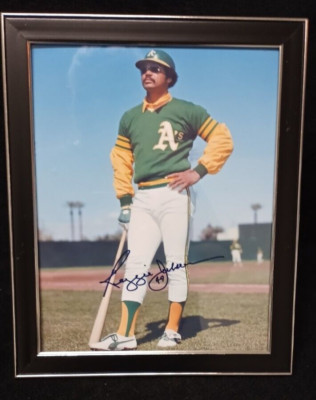 $$SALE$$ HofF REGGIE JACKSON OAKLAND A'S Personally Signed 8x10 COLOR ...