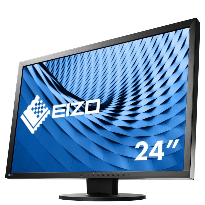 EIZO FlexScan EV2430-BK LED display 61.2 cm (24.1") 1920 x 1200 pixels ...