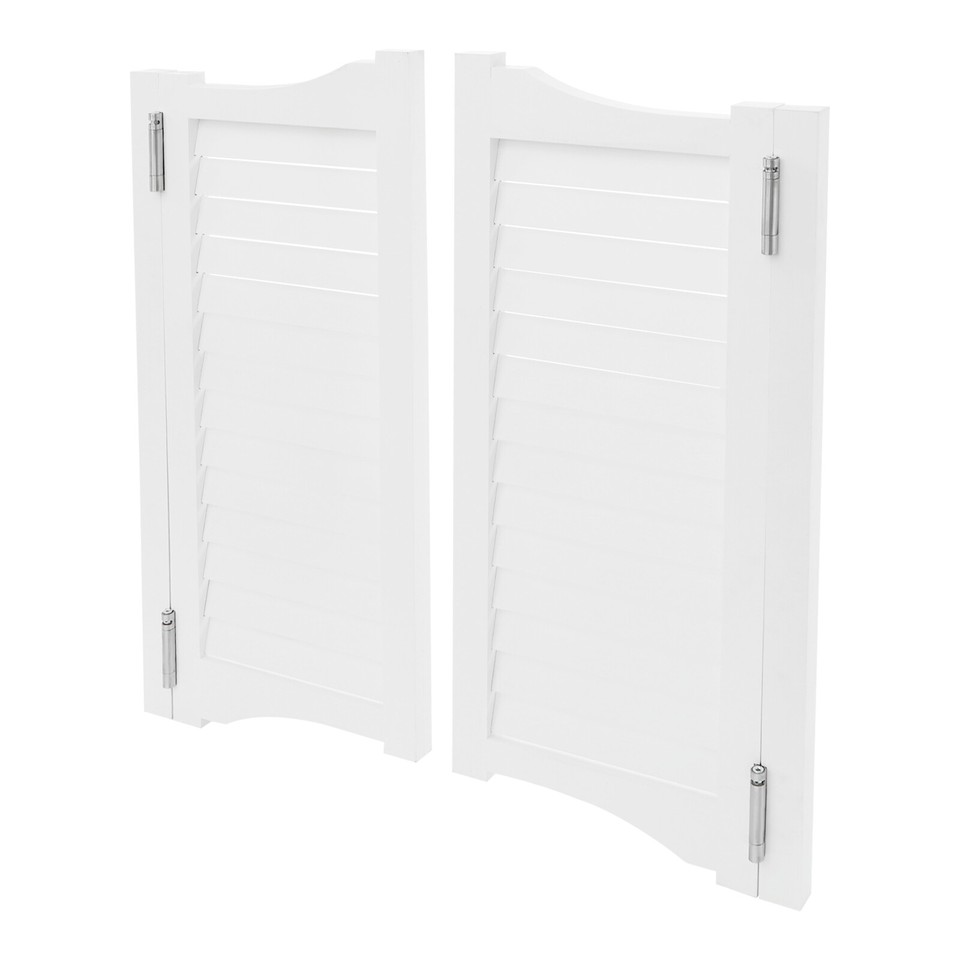 Swinging Doors Cafe Doors, Pine Wood Swing Door with Metal Hinges, Bar ...