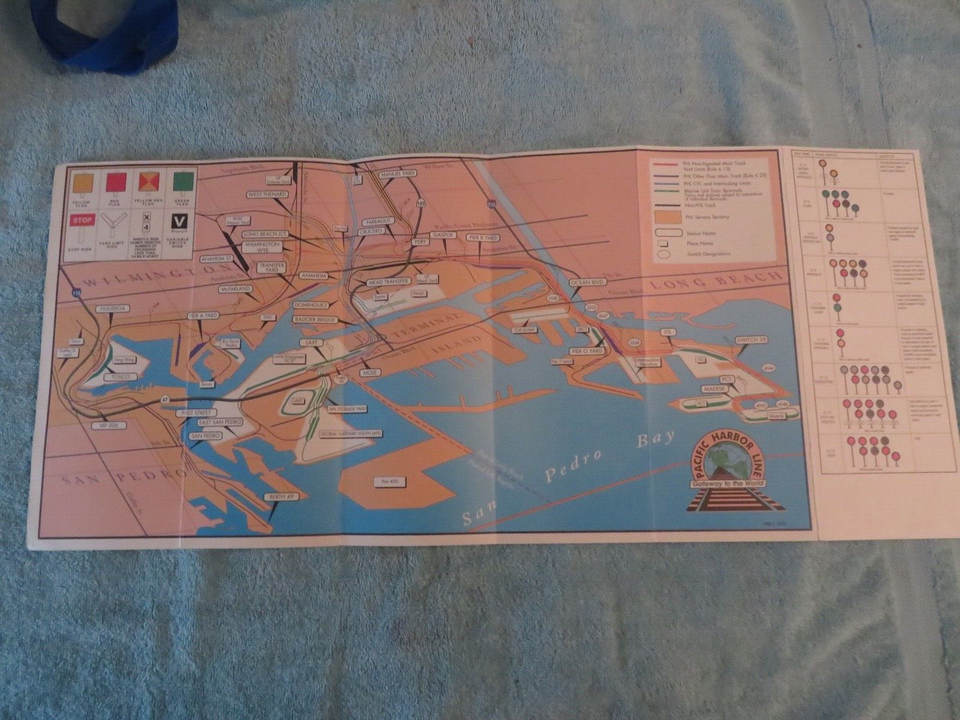 Pacific Harbor Line Railroad System ETT #2 4/2/2000 | eBay