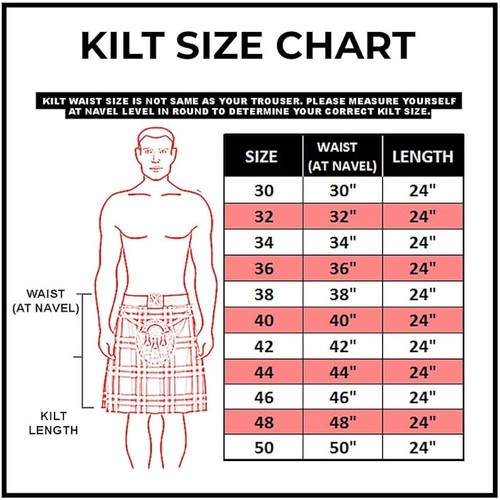 Clan Ross Muted Hunting Tartan Kilt – Premium Handmade 8-Yard Men's ...