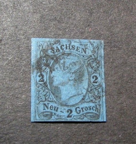 Saxony Stamp Scott# 11 King John I 1855-60 L99 | eBay