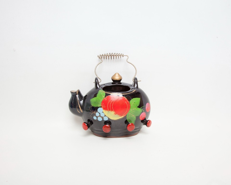 Vintage RELCO Redware Teapot Wall Planter - Made in Japan - Hand ...