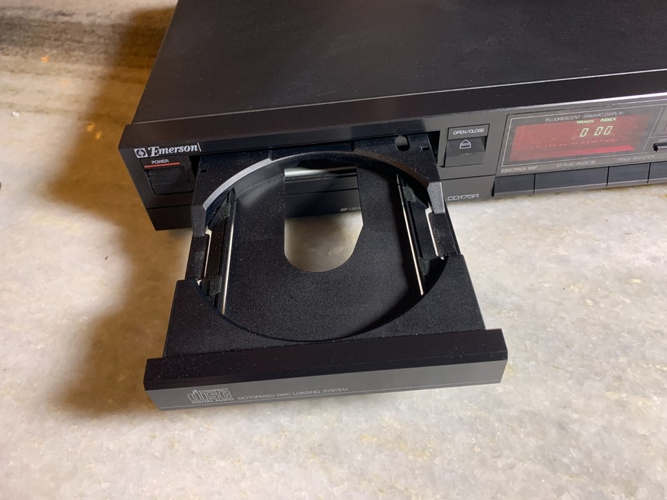 Vintage 1980s 80s '87 MADE IN JAPAN Japanese Single One 1 Tray Cd ...