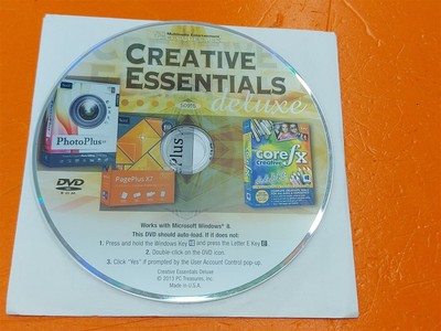 ⭐️⭐️⭐️⭐️⭐️ PC Treasures Creative Essentials Deluxe DVD CD | eBay