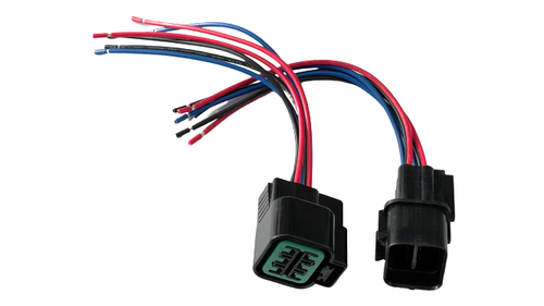 6 Pin Male Female Pre Wired Connector Plug Headlight Lamp Sensor For ...