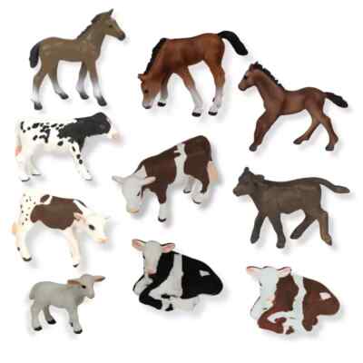 Baby Farm Animal Bundle | Adorable Hand-Painted Farm Friends | ZAGA ...