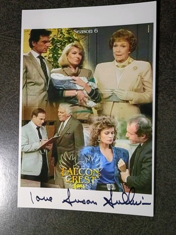 SUSAN SULLIVAN 2 Hand Signed Autograph Photo S- BEAUTIFUL ACTRESS ...
