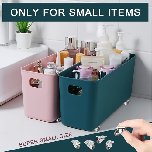 8Pcs Small Caster Wheels, 1/2Inch Mini Swivel Caster Wheels, Low ...