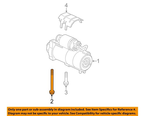 GM OEM 94-24 Alero Electrical Starter-Starter Bolt 11610633 | eBay