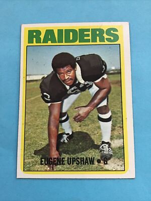 1972 Topps #186 Eugene Upshaw Rookie, EX | eBay