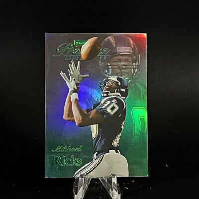 Mikhael Ricks 1999 Playoff Prestige SSD Spectrum Green Football Card ...