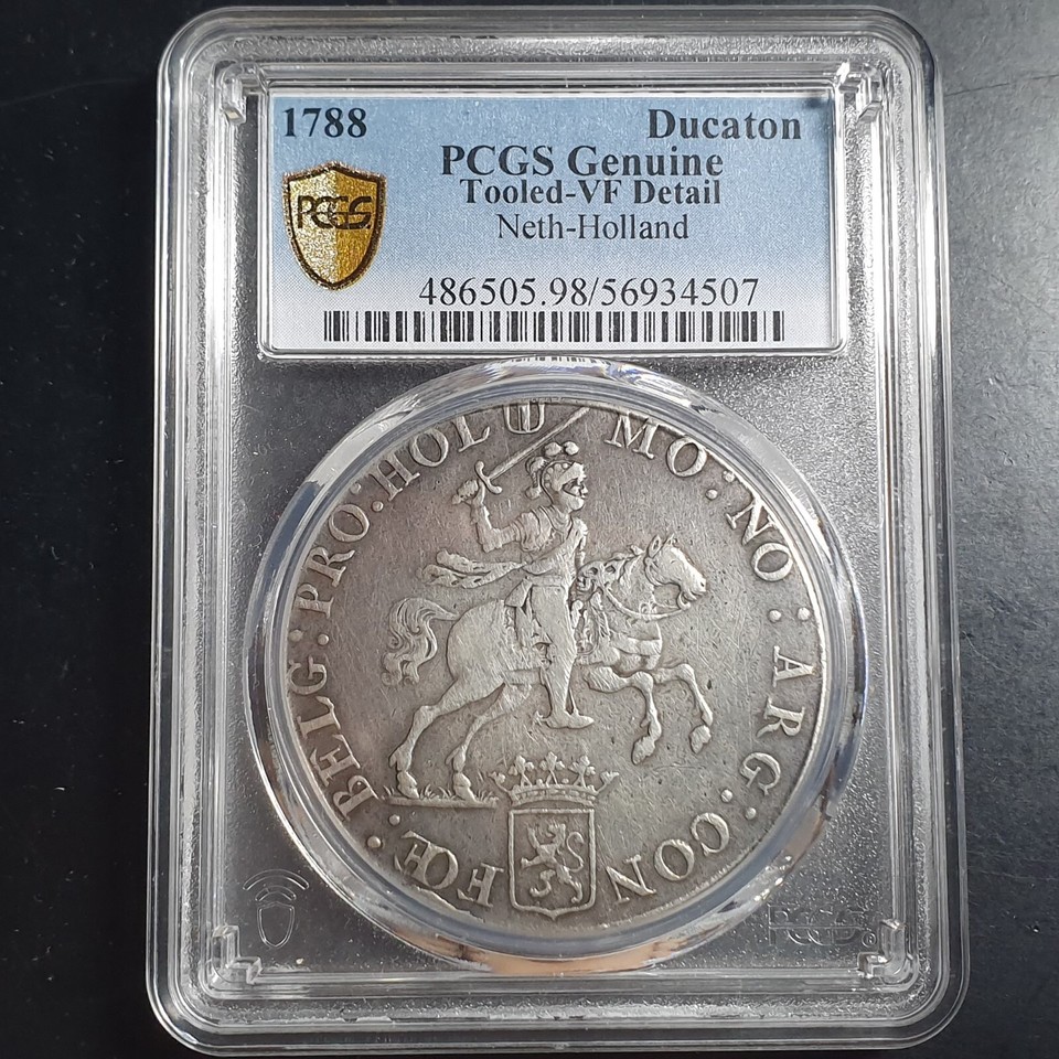 Netherlands Holland Ducaton Silver Horse Rider 1788 PCGS VF Detail | eBay