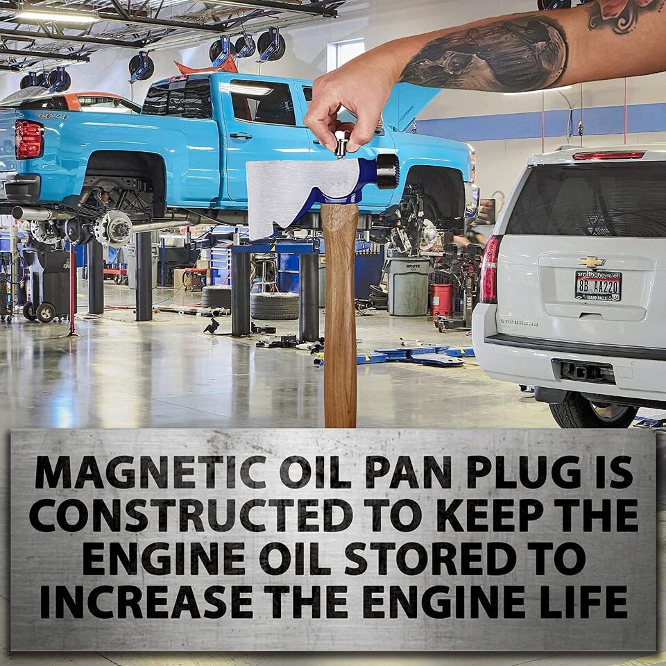 M14x1.5mm Car Engine Magnetic Oil Drain Plug Screw Nut Bolt Sumps ...