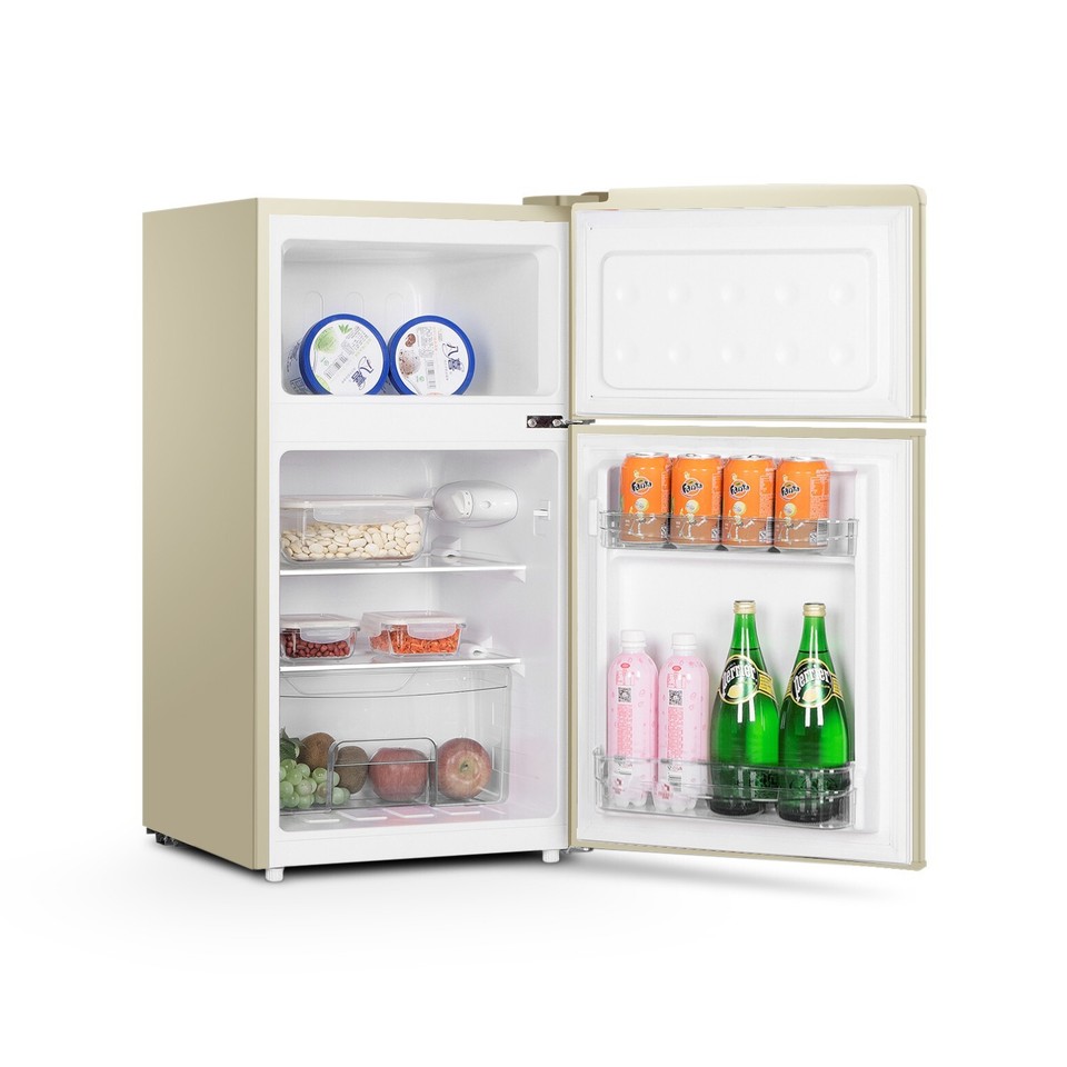 Montpellier MAB2035EC Cream Retro Undercounter Fridge Freezer | eBay UK
