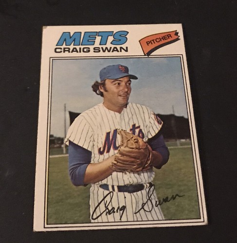 1977 Topps Baseball Mets Craig Swan Card # 94 | eBay