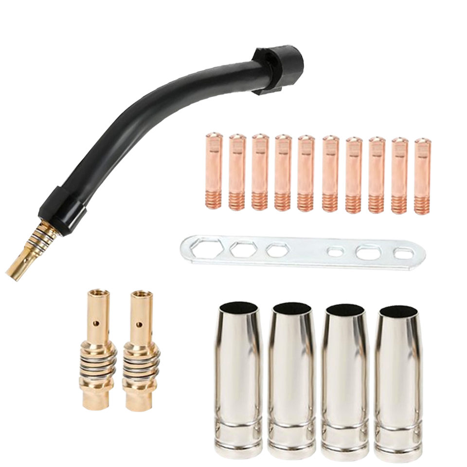 17PSC Flexible Mig Welding Neck Flexible Mig Extension 035" 0.9mm M6 ...