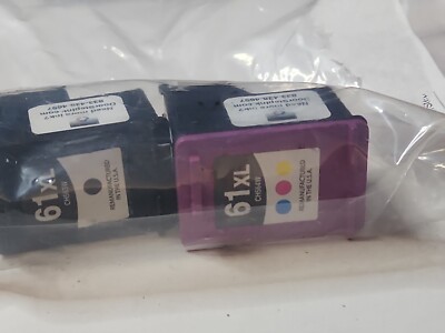 61XL 61 XL Ink Cartridge pk for HP ENVY 4500 4502 4505 5530 5535 ...