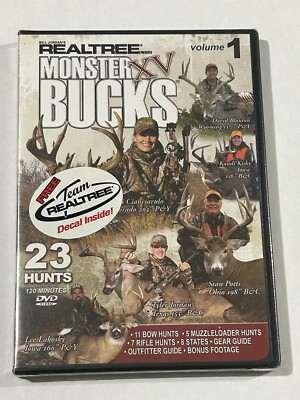Bill Jordan's Real Tree Presents Monster XV Bucks Volume 1 - 23 Hunts ...