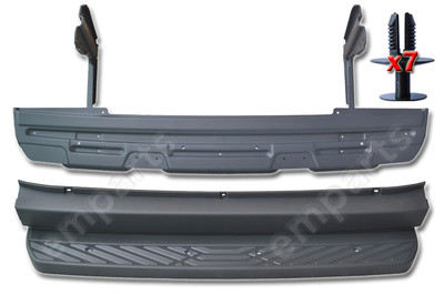 For Mercedes Sprinter Rear Back Metal Step Plus Plastic Cover 2006 ...