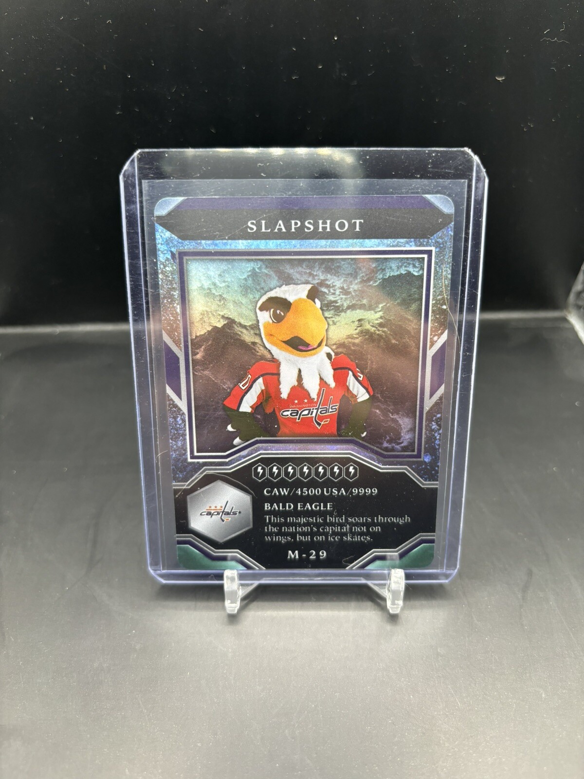 Slapshot 2021-22 Upper Deck MVP Mascot Gaming Card Capitals | eBay