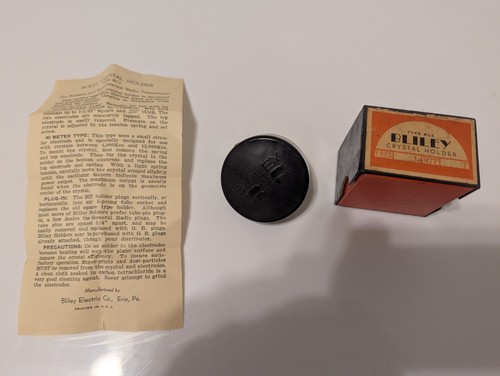 Bliley Electric BC2 Vintage Quartz Crystal Holder Radio Transmission | eBay