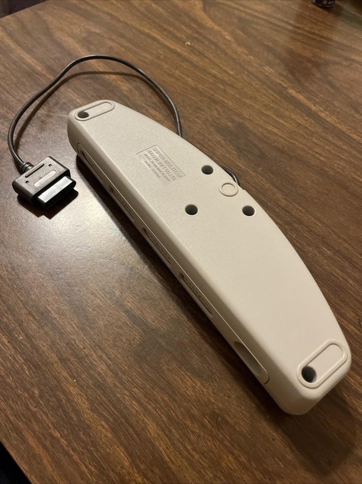 Snes - Super Multitap Hudson For Bomberman, Hockey, NBA, Super Nintendo ...