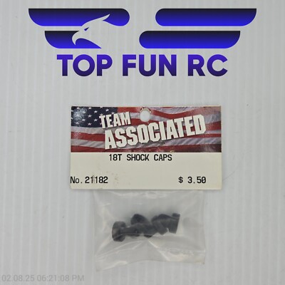Team Associated 21182 Shock Caps For RC18 & RC18B | eBay