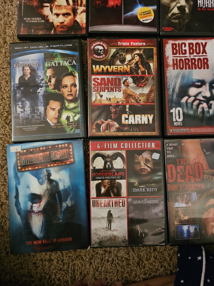 Horror DVD Collection - 49-Movie Bundle - Slasher Classics & Sci-Fi ...