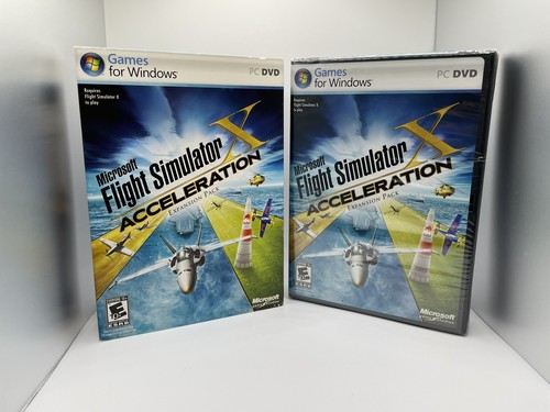 "BRAND NEW" Microsoft Flight Simulator X: Acceleration - Expansion Pack (PC) | eBay