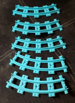 5 LEGO Friends Turquoise Blue Roller Coaster 5 Curved | eBay