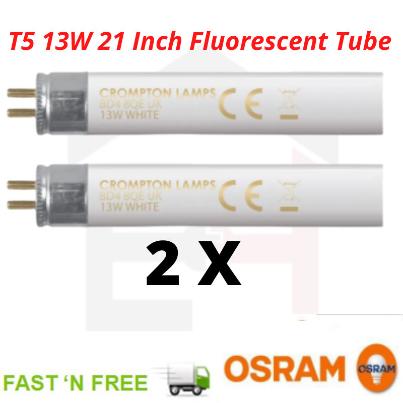 T5 13W 21 Inc Fluorescent Tube Replacement Standard And Cool White PACK ...
