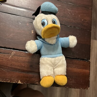 Vintage Disney Donald Duck Stuffed Animal Plush Toy 11” | eBay