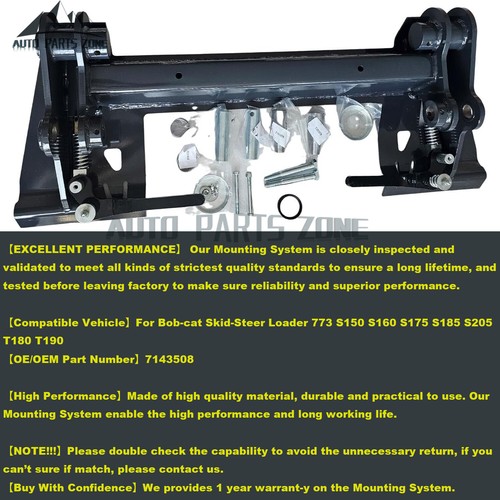 Bob-Tach Style Quick Attach Mounting Plate ?CReplaces OEM #7143508 773 ...