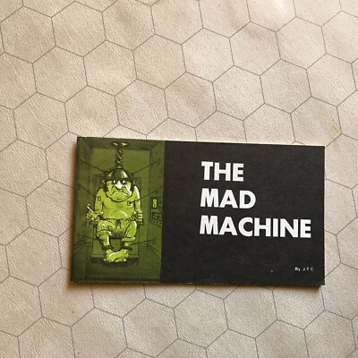 Jack Chick Tract The Mad Machine 1975 original vintage 72/1 jesus ...