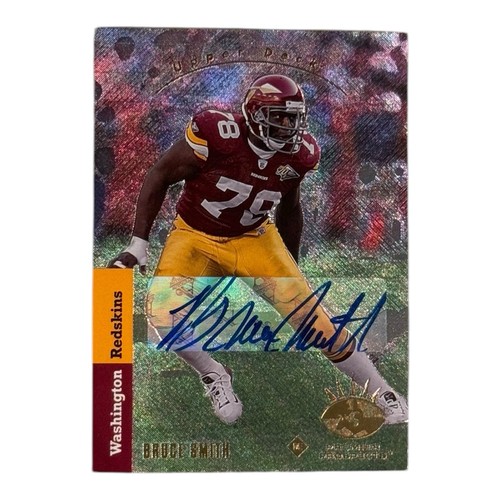 2008 SP Rookie Edition Football Card #396 Bruce Smith 93 Rare Signed | eBay