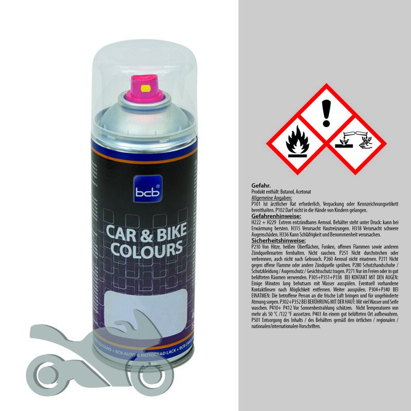 Motorradlack in Spraydose für HONDA B197M GLINT WAVE BLUE MET. | eBay