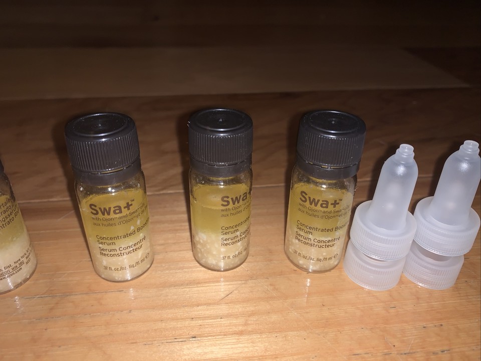 Ojon Rare Harvest SWA+ Concentrated Boosting Serum - 8 Vials NEW Sealed ...