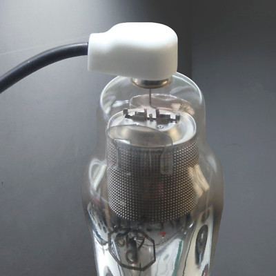 Anode Grid Cap Small with 18" Wire 1/4" for 6K7 6JM6 EL519 EL504 EF37 ...