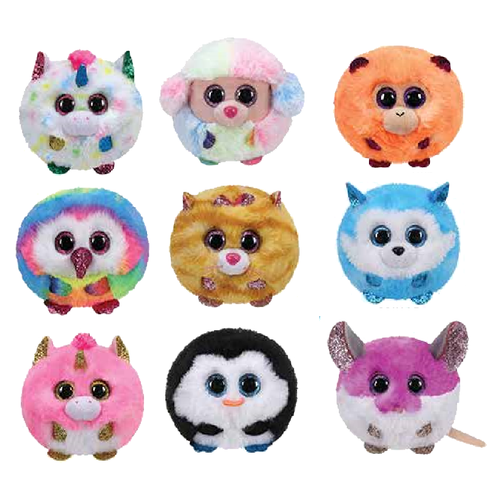 TY Puffies Lot of 9 Spring 2020 Colby Waddles Owen Tabitha Prince ...